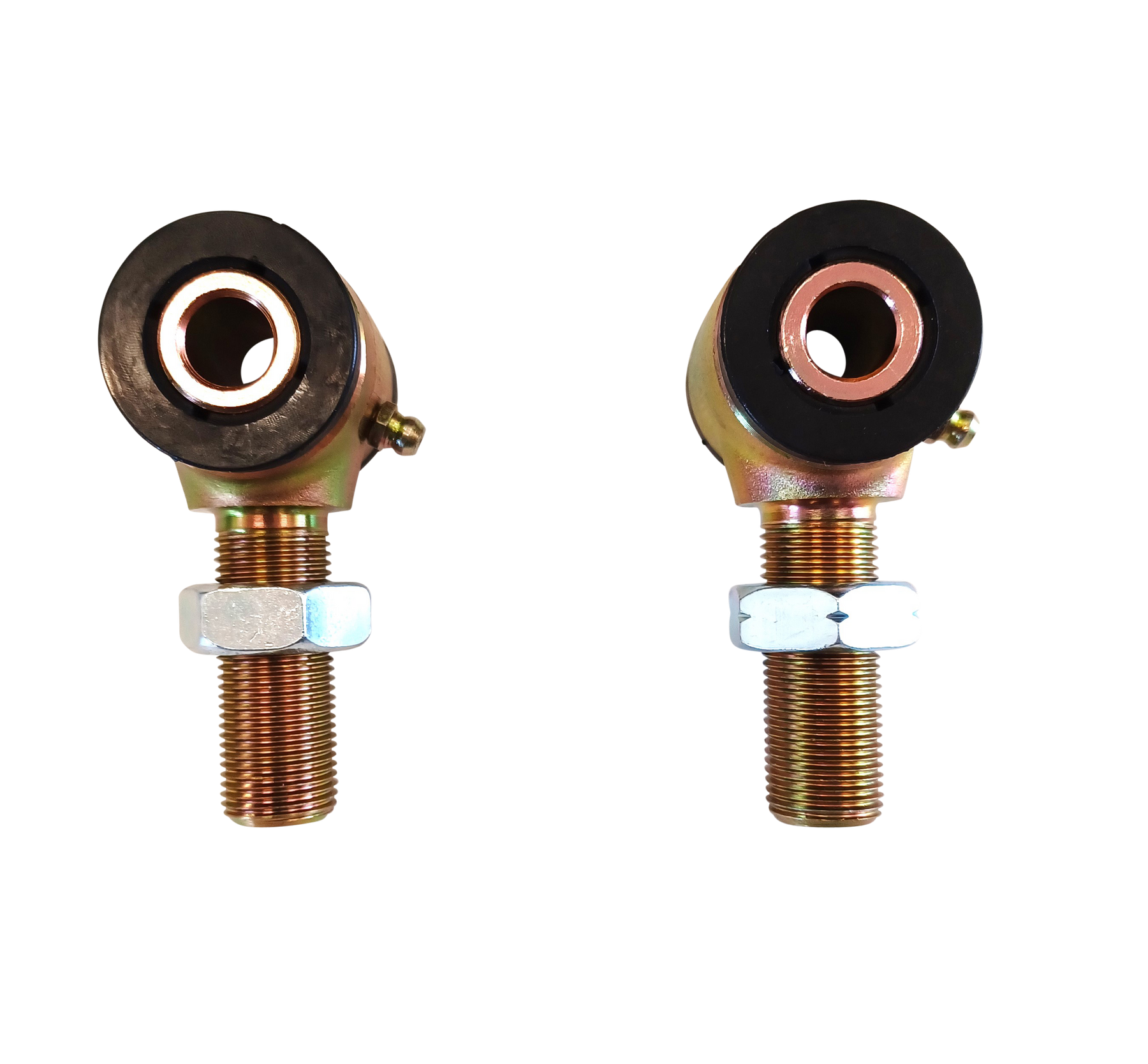 5/8" .625" threaded bushing Kit Left and Right 4-link 1/2" bolt hole ...