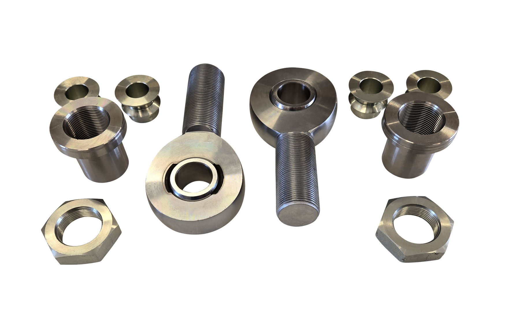 1.5" Heim Joint set, 1.25" bore, 7/8" bolt Tube adapter and spacers in ...