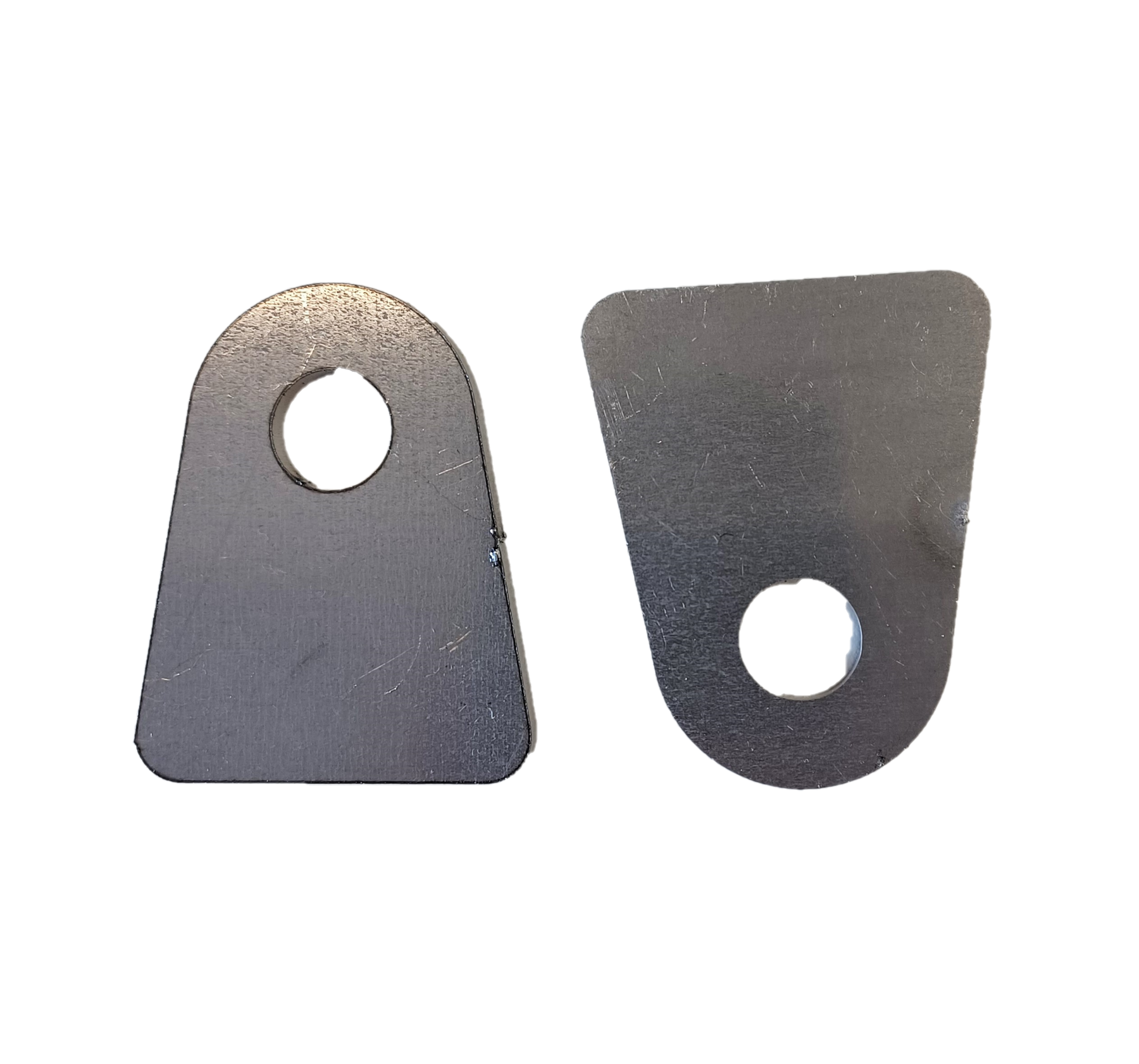 1.5" flat bottom panel mounting tab 1/8" thick Pair (2) – Heim Joints